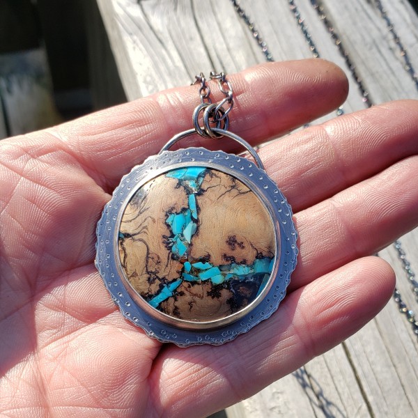 Bristlecone & Turquoise Necklace